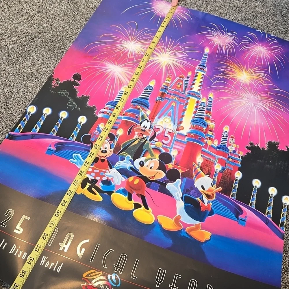 Disney | Art | Disney 25 Magical Years Celebration Wall Poster 9711996 ...